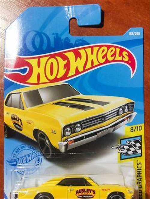 Hot wheels машинка 67 chevelle ss 396