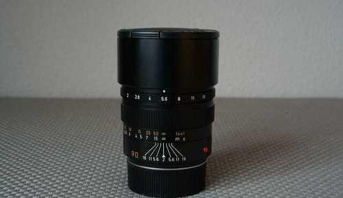 Leica Summicron-M 90/2.0 E55 v.3, pre-asph