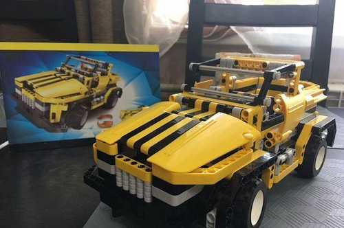 Аналог Lego Technic радиоуправляемый джип