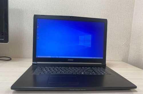 120 Гц, 17’3 MSI GP72MVR intel core i7 7700HQ