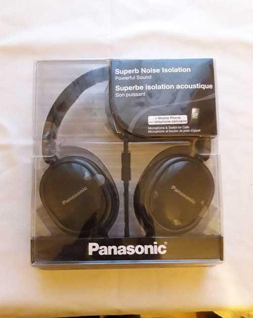 Новые наушники Panasonic RP-HX250