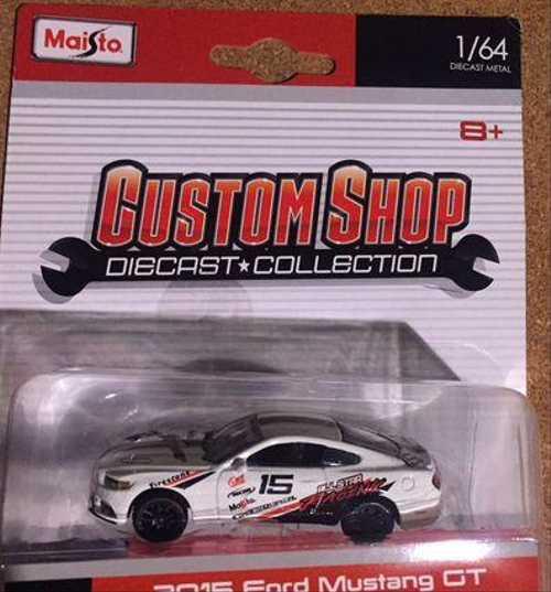 2015 ford mustang 5.0 GT DIE muscle 1:64