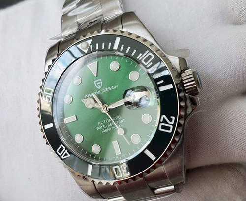 Часы Pagani Design 1639 Green (Rolex Submariner )