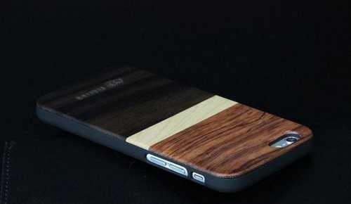 Чехол- накладка деревянный N4 для iPhone 6
