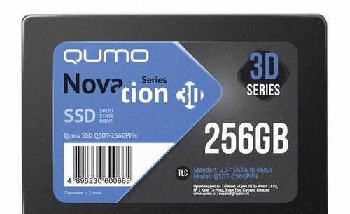 256 гб SSD-накопитель Qumo Novation 3D