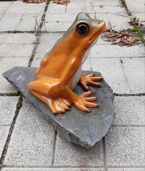 Керамическая лягушка