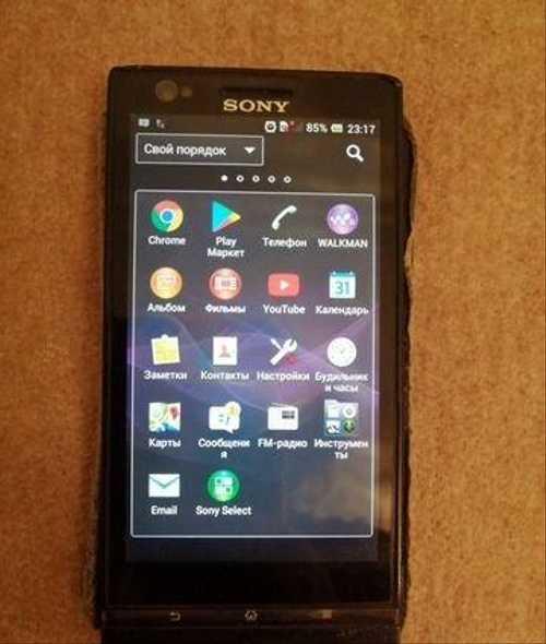 Смартфон Sony Xperia P LT22i
