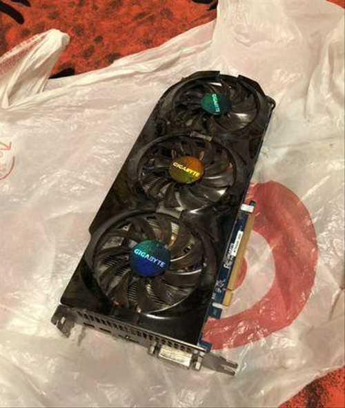 AMD Radeon HD 7950 3GB gigabyte запчасти, ремонт
