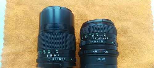 Canon nfd 35/2.8 и 135/3.5