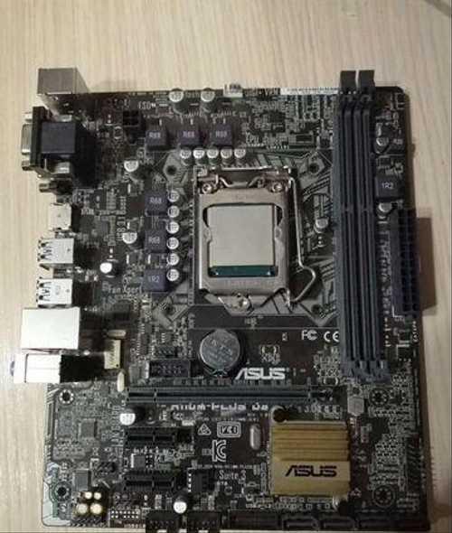 Связка QPH7 4ядра 8 потоков, Asus h110, 1151