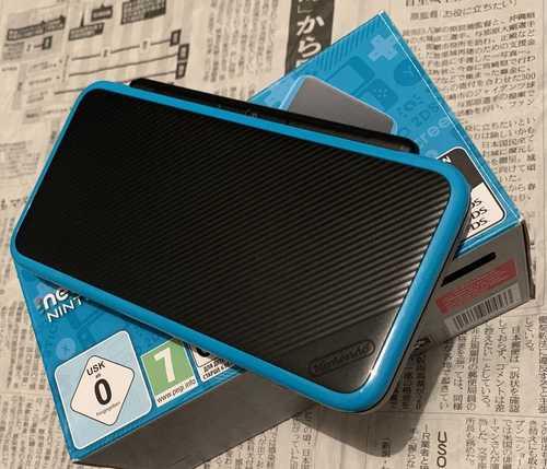 New Nintendo 2DS XL Black Turquoise
