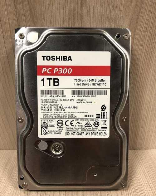 Toshiba pc p300 1tb