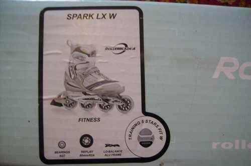 Женские ролики Rollerblade Spark LX W, р.38