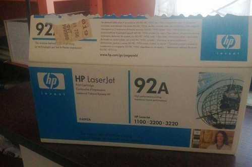 Картриджи hp 92A