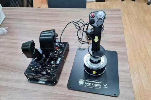 Thrustmaster hotas warthog +T.Flight rudder pedal