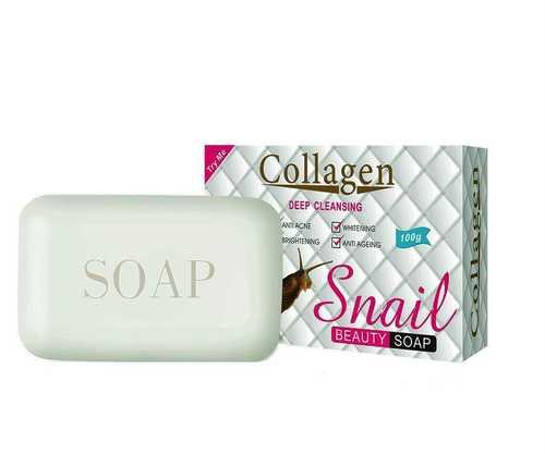 Мыло Collagen Snail очищающее с муцином улитки