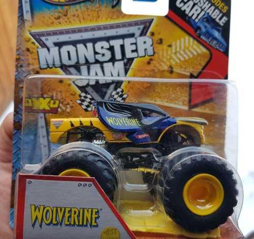 Wolverine Monster Jam Hot Wheels 1:64