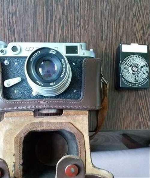 Фотоаппарат фэд - 2 и экспонометр