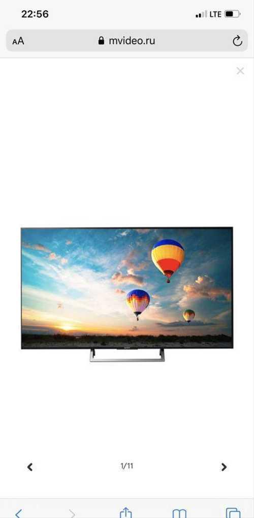 Телевизор sony bravia 55XE8096