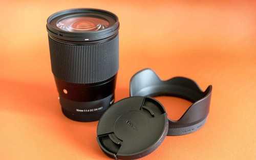 Обьектив Sigma AF 16mm f/1.4 Sony E