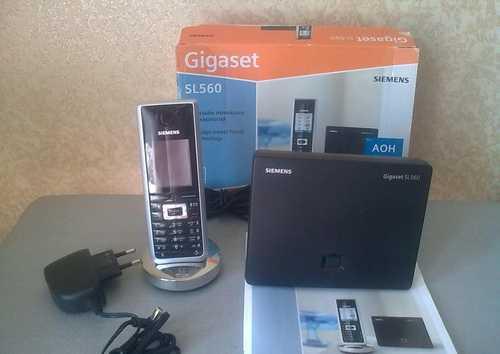 Телефон dect siemens Gigaset SL560