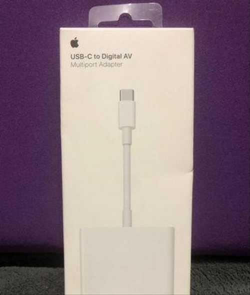 Адаптер Apple USB Type-C - USB/hdmi/USB Type-C