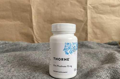 Цинк пиколинат thorne с iherb