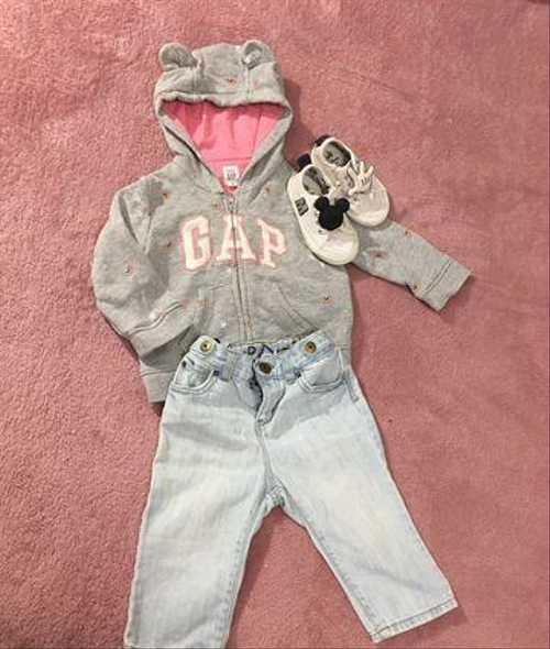Тостовка GAP, джинсы GAP