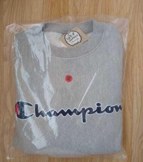 Толстовка Champion Reverse Weave Script Crewneck