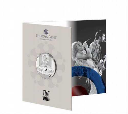 THE WHO 2021 5 фунтов Англия BU CuNi