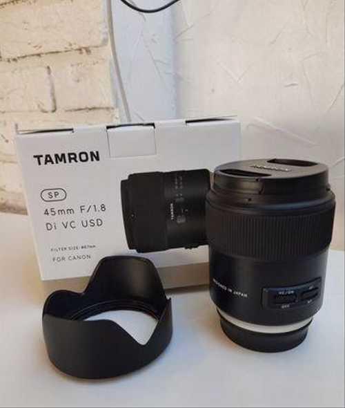 Объектив Tamron SP 45mm F/1.8 Di VC USD Canon EF