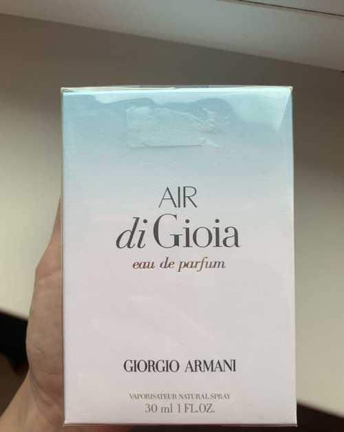 Парфюм armani AIR di Gioia