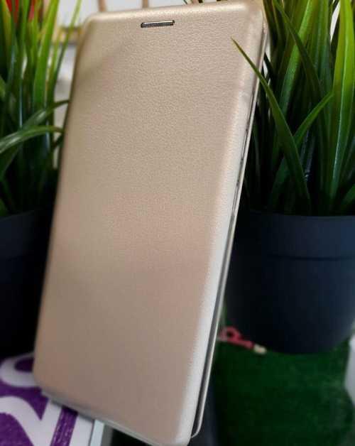 Чехол-книжка (флип-кейс) для Samsung A51 Золотой