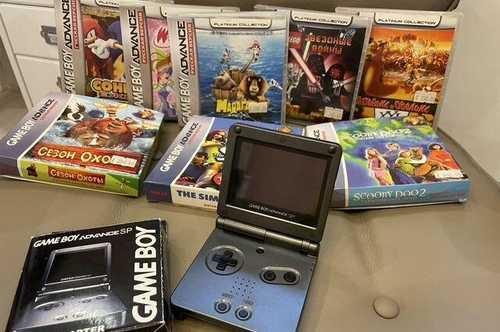 Продается Game Boy с играми