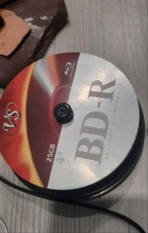 Чистый диск VS BDR (BLU-RAY) 25Gb