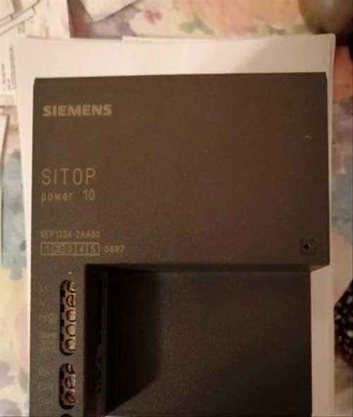 Блок питания siemens sitop power 10