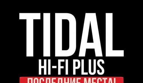 Tidal Hi-Fi Plus на 12 месяцев