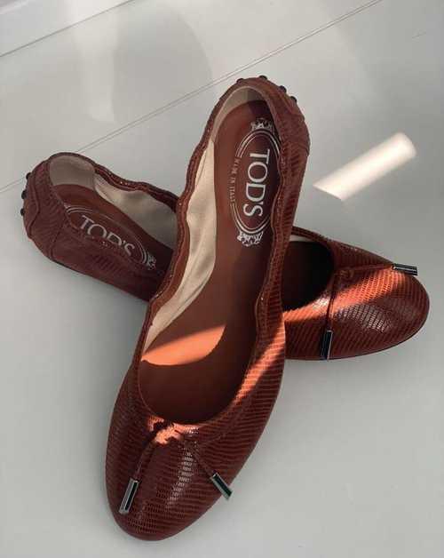 Балетки Tod’s новые