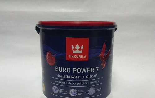Краска Tikkurila Euro Power 7