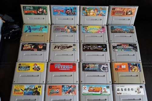 Игры на Super Famicom, 20 штук