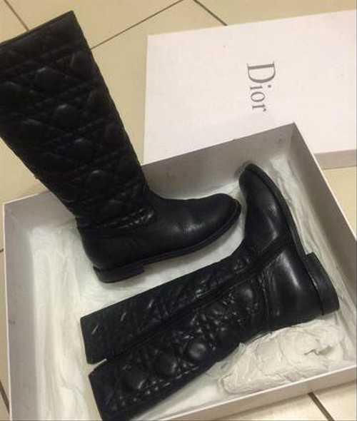 Сапоги Dior оригинал для девочки, 31 размер