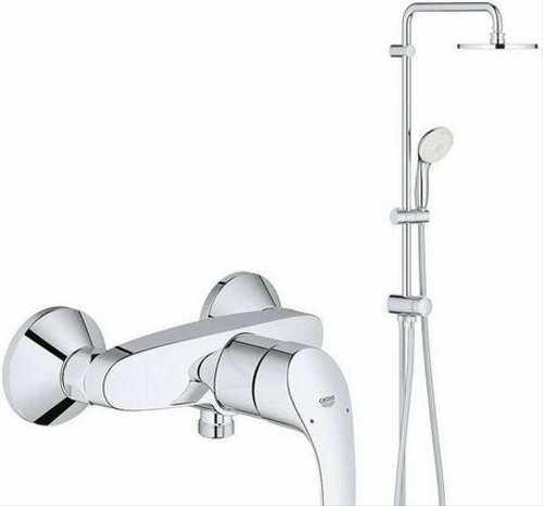 Душевой комплект Grohe Eurosmart New 124410