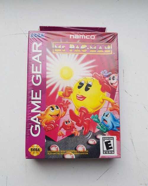 Ms. Pac-man gamegear новый