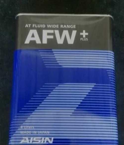 Жидкость для АКПП aisin AFW+, 4 литра