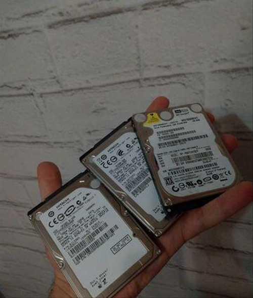 Hdd 2.5" SATA 160gb 320gb есть 3шт норм рабочие