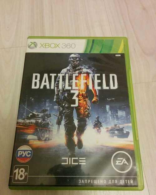 DVD Xbox 360 Battlefield 3 лицензия