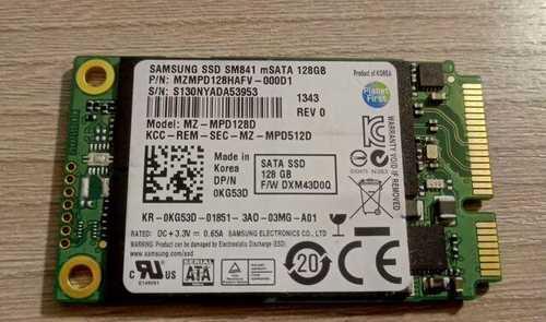 SSD диск msata Samsung 128Gb