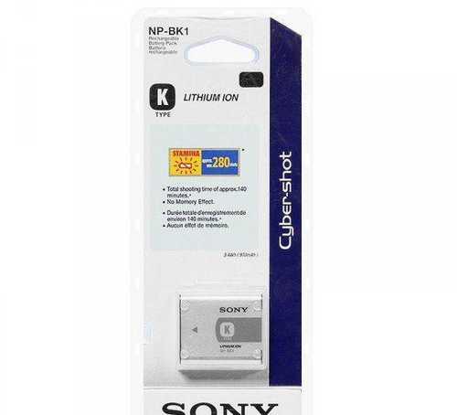 Аккумулятор sony NP-BK1 новый