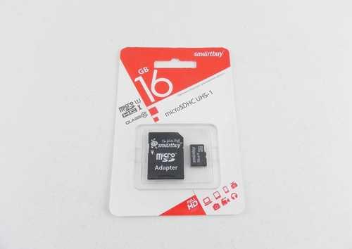 Карта памяти Smartbuy 16Gb