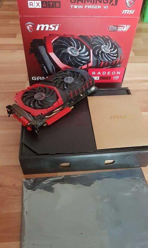 Видеокарта MSI RX470 4GB